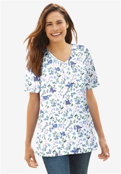 Plus Size T Shirts For Women Woman Within
