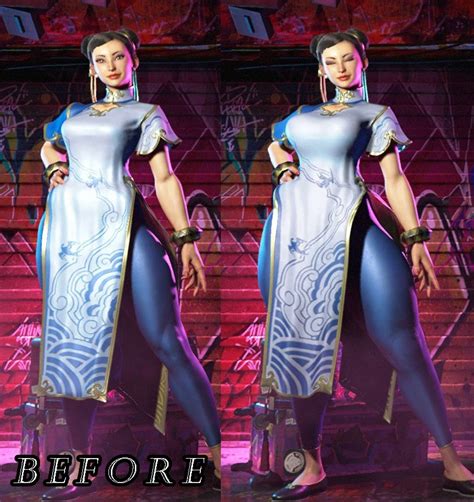 街头霸王6优雅丰满的春丽vc1下载 街头霸王6模型外观mod 玩家动力