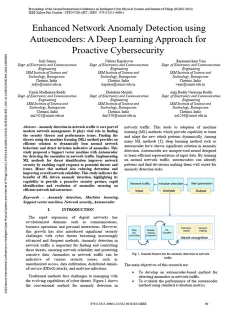 Enhanced Network Anomaly Detection Using Autoencoders A Deep Learning Approach For Proactive