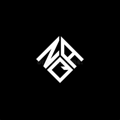 nqa letter logo design on black background nqa creative initials
