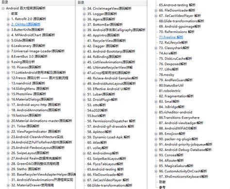 【android相关源码解析】一篇通解“retrofit、ok、butterknife、glide”等百大框架源码除了
