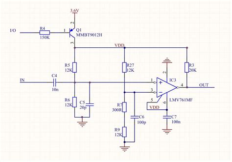 LMV S Negative Input Pin Is Disturbed By Signal On Positive Pin Amplifiers Forum