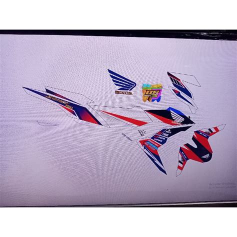 Jual Decal Sonic Full Bodi Sonic 150r Desain Bebas Request Striping Sonicglosy Laminasi Doff