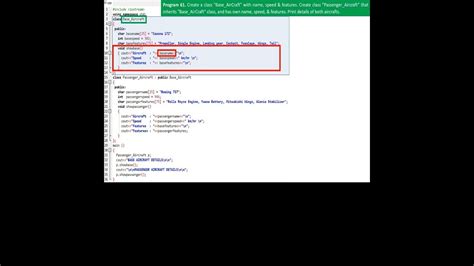 Simple Inheritance Program In C Part 1 Ajitsaigaltechnocrat Youtube