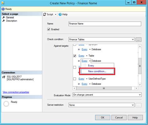 lesson 2 create and apply naming standards policy sql server