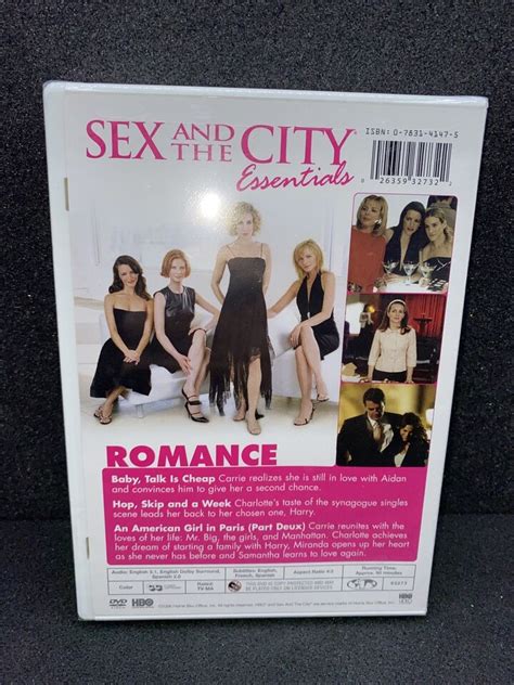 New Sex And The City Essentials The Best Of Romance Dvd 26359327322 Ebay