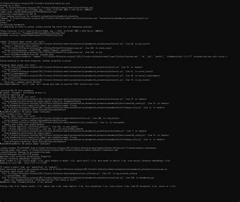 Git Clone Dreambooth Installing Failed Issue D Ahazard Sd Dreambooth Extension GitHub