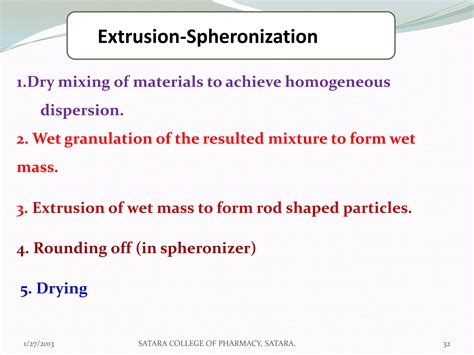 Granulation Ppt PPTX Chemistry Science