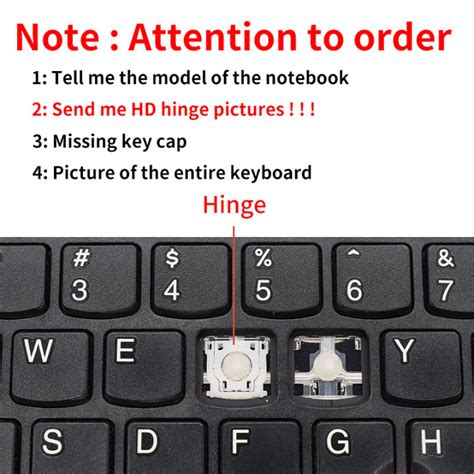 【must Have】 Replacement Keycap Key Cap And Scissor Clip Andhinge For