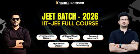 iit jee full course 2026 jeet batch by iquanta