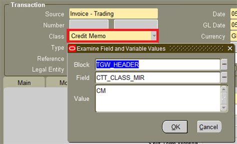 R12 1 3 Ar Transaction Form Make Reason Field On Reference Information Tab Mandatory — Oracle Mosc