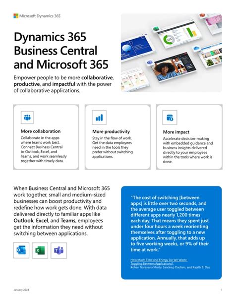 Dynamics 365 Business Central And Microsoft 365 Kaizen Dynamics