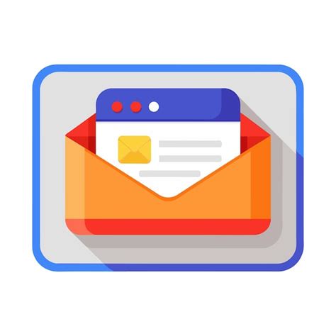 premium vector inbox isolated flat vector illustration