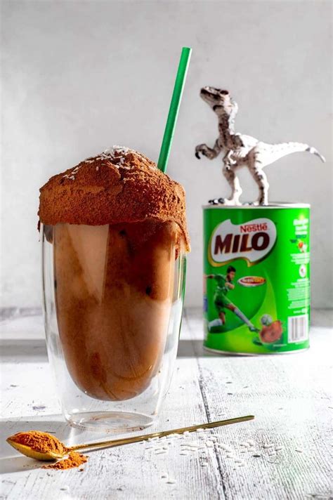 Milo Dinosaur Recipe Cold Malted Drink With Condensed Milk Milo