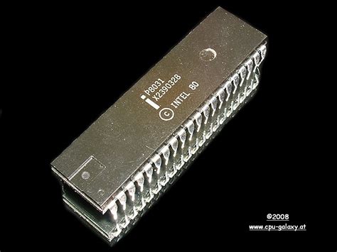 Cpu Galaxy At Vintage Intel 8031 Section