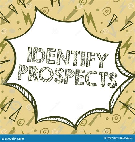Text Sign Showing Identify Prospectspossible Client Ideal Customer Prospective Donors Word