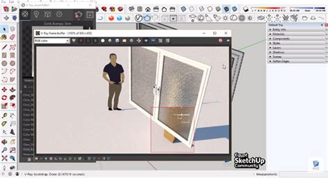 Mirror Texture Sketchup