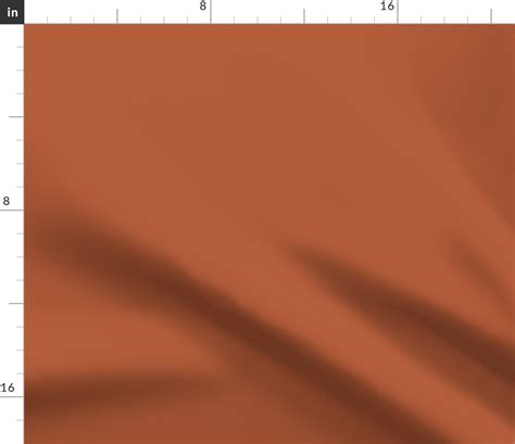 Pantone Solid Rust Fabric Spoonflower