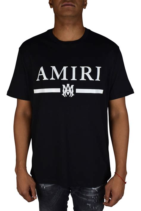 Luxury T Shirt For Men Amiri Black T Shirt