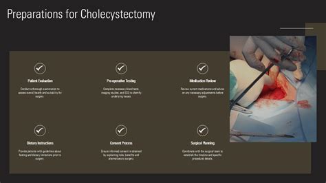 Cholecystectomy Surgical Removal Gallbladder Medical Ppt Slides St Ai