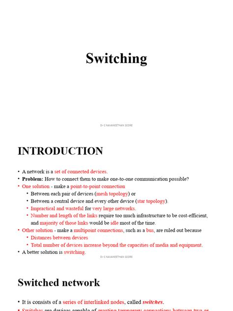 7 module 2 switched communication networks lan topologies 17 01