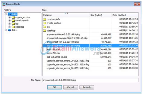 10 3 1 2 Lab Configure Anyconnect Remote Access Ssl Vpn Using Asa 5505 Asdm Answers