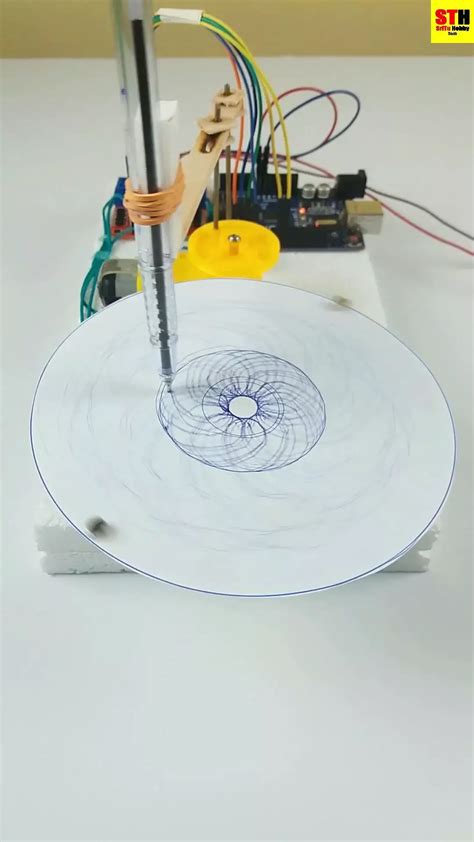 Circle Drawing Machine With Arduino Circle Drawing Machine With A