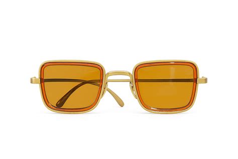 Amber Rectangular Sunglasses Edmonds Fashion