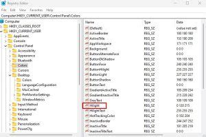 How To Change Color Of Highlighted Text Background In Windows