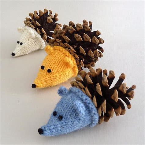 Knit Hedgehog Free Knitting Patterns Diy Christmas Knitting Projects