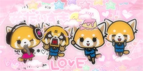 Aggretsuko Yt Banner Sanrio Youtube Banner Cutecore Yt Banner