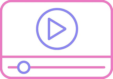 Video Playe Linear Two Colour Icon 37731050 Vector Art At Vecteezy