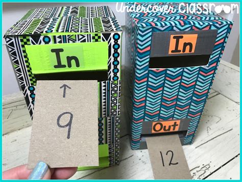 Diy Number Function Box Undercover Classroom