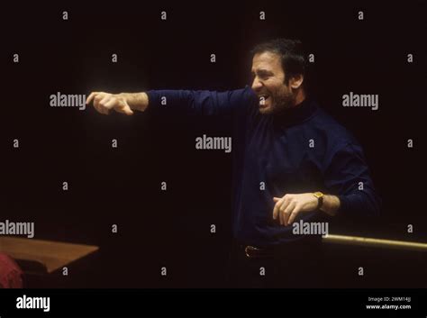 3828722 Valery Gergiev Rome 1995 Russian Conductor Valery Gergiev Performing A