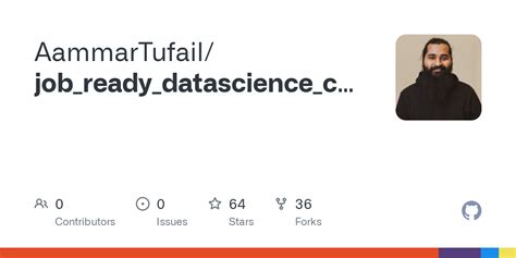 Github Aammartufailjobreadydatasciencecourse120days