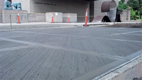 Broom Finish Concrete Driveway