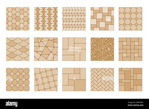 Pavement Top View Pattern Street Cobblestone Garden Sidewalk Tile Patio Cement Cobblestone