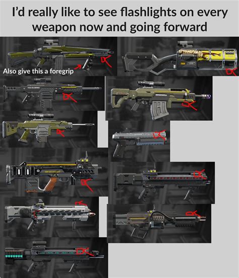 I Really Want To See Flashlights On All Current And New Weapons