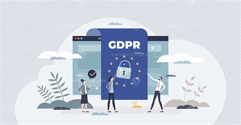 Gdpr Or General Data Protection Regulation As Eu Law Tiny Person