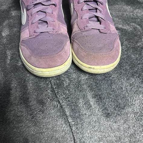 Nike Dunk High Violet Size 7 Youth These Were Worn Depop