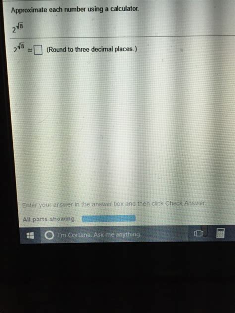 solved approximate each number using a calculator 2