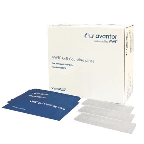 Vwr® Cell Counting Slides For Automated Cell Counters Counting Chambers