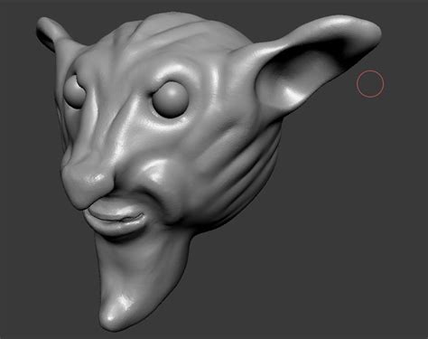 Wip First Sculp In Blender Rblender