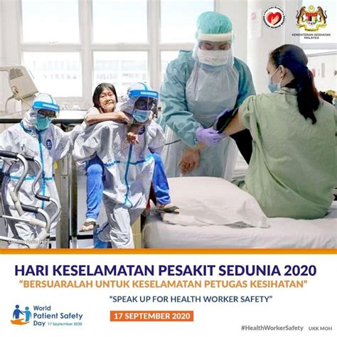 Sempena Sambutan Hari Keselamatan Pesakit Sedunia Bangunan Ikonik Di