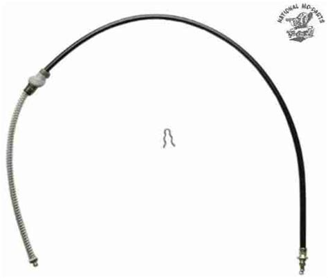 1976 81 Rear Left Parking Brake Cable National Mo Parts