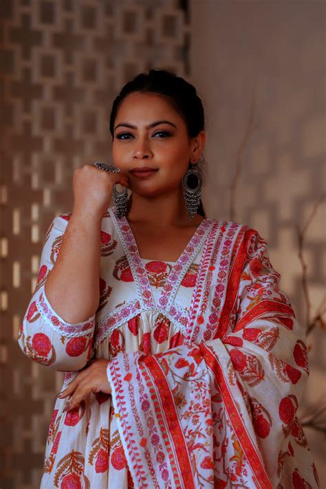 Shop Now Rani Phool Plus Size Alia Cut Dupatta Dress Adiricha