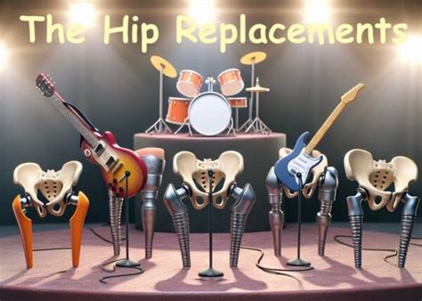 About Us The Hip Replacements Orthopedically Correct Rock Band