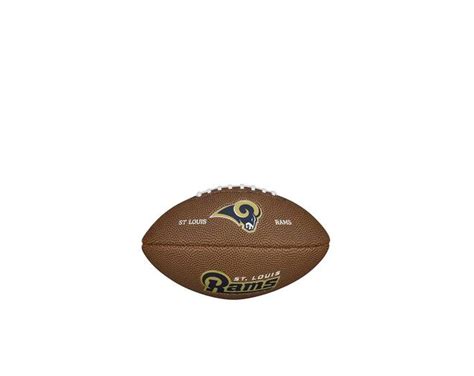 Wilson F1533xb Nfl Team Logo Mini Club Rams
