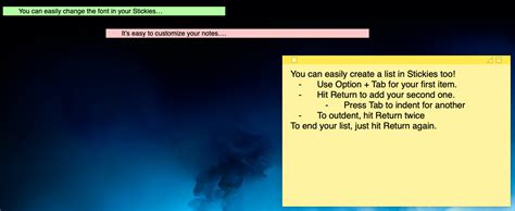 How To Add A Sticky Note On Mac With The Stickies App