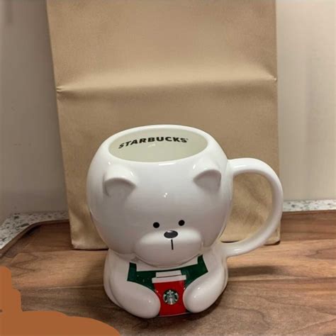 Best Starbucks New White Bear Mug Bearista Cup 2025 For Sale In